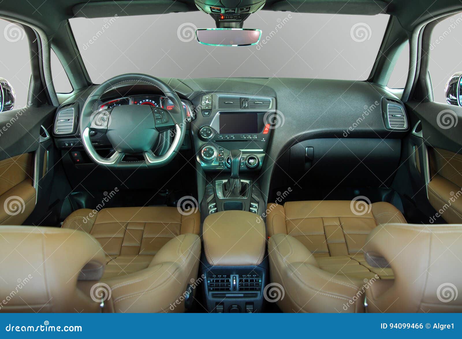 Car interior stock photo. Image of auto, seats, seat - 94099466