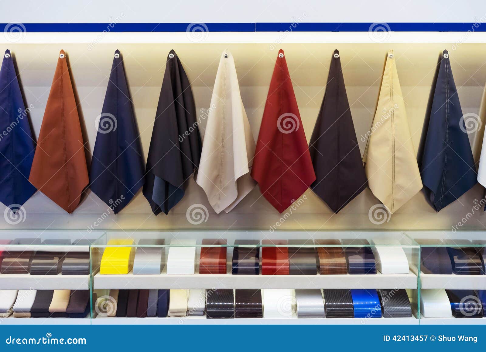 Car Interior Leather Samples Stock Image - Image of garage, gray: 42413457