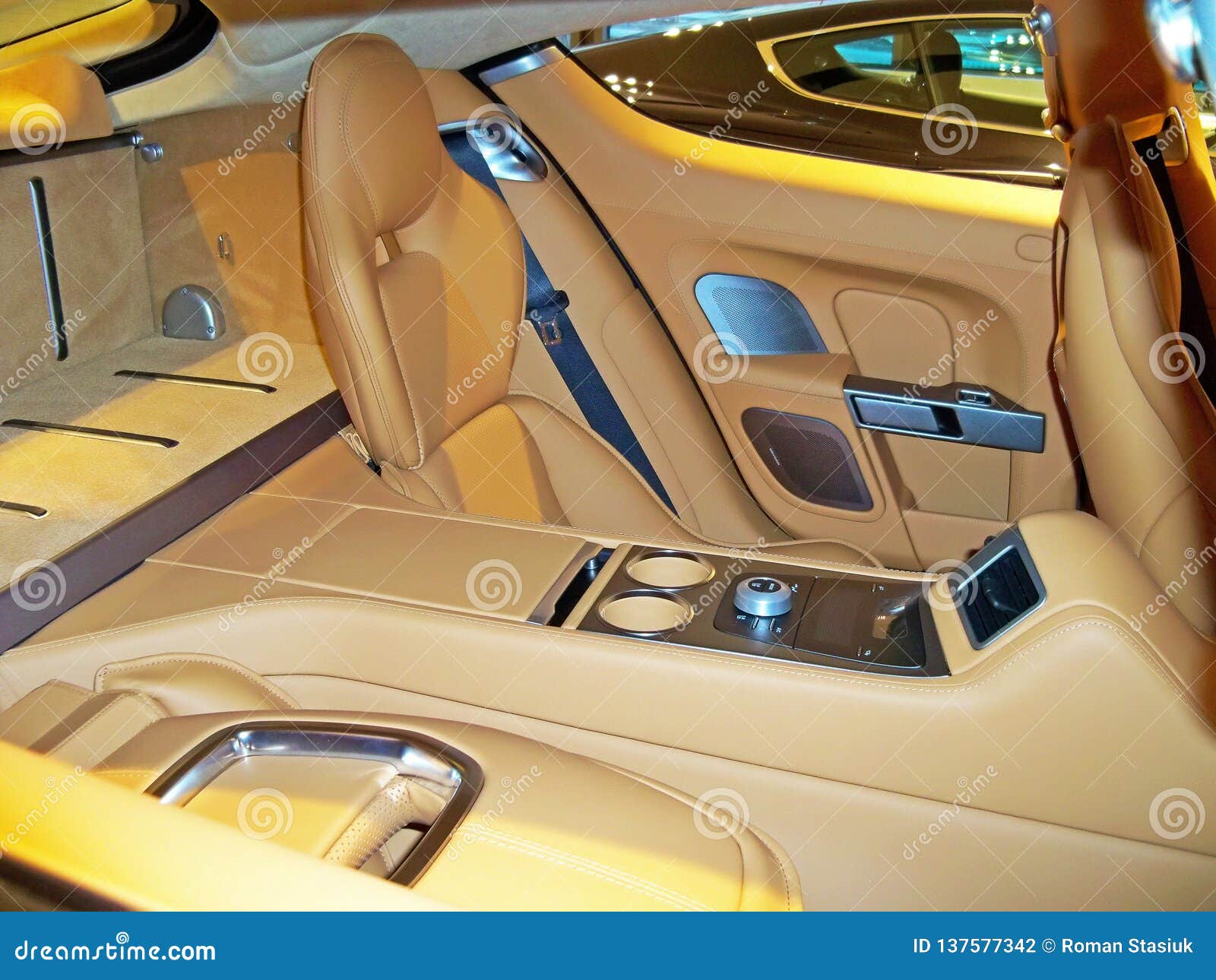 Car Interior Luxury Service Stock Photo - Image of details, dice: 137577342