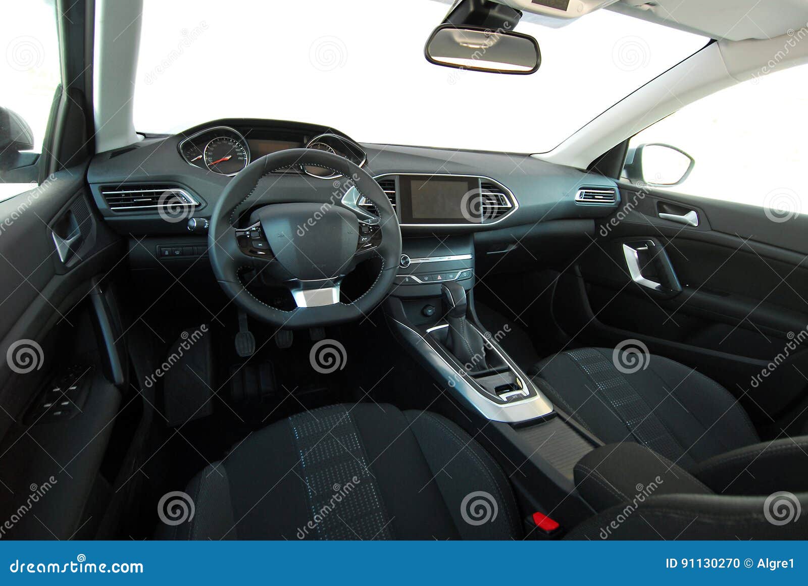 Car interior stock photo. Image of automobile, condition - 91130270