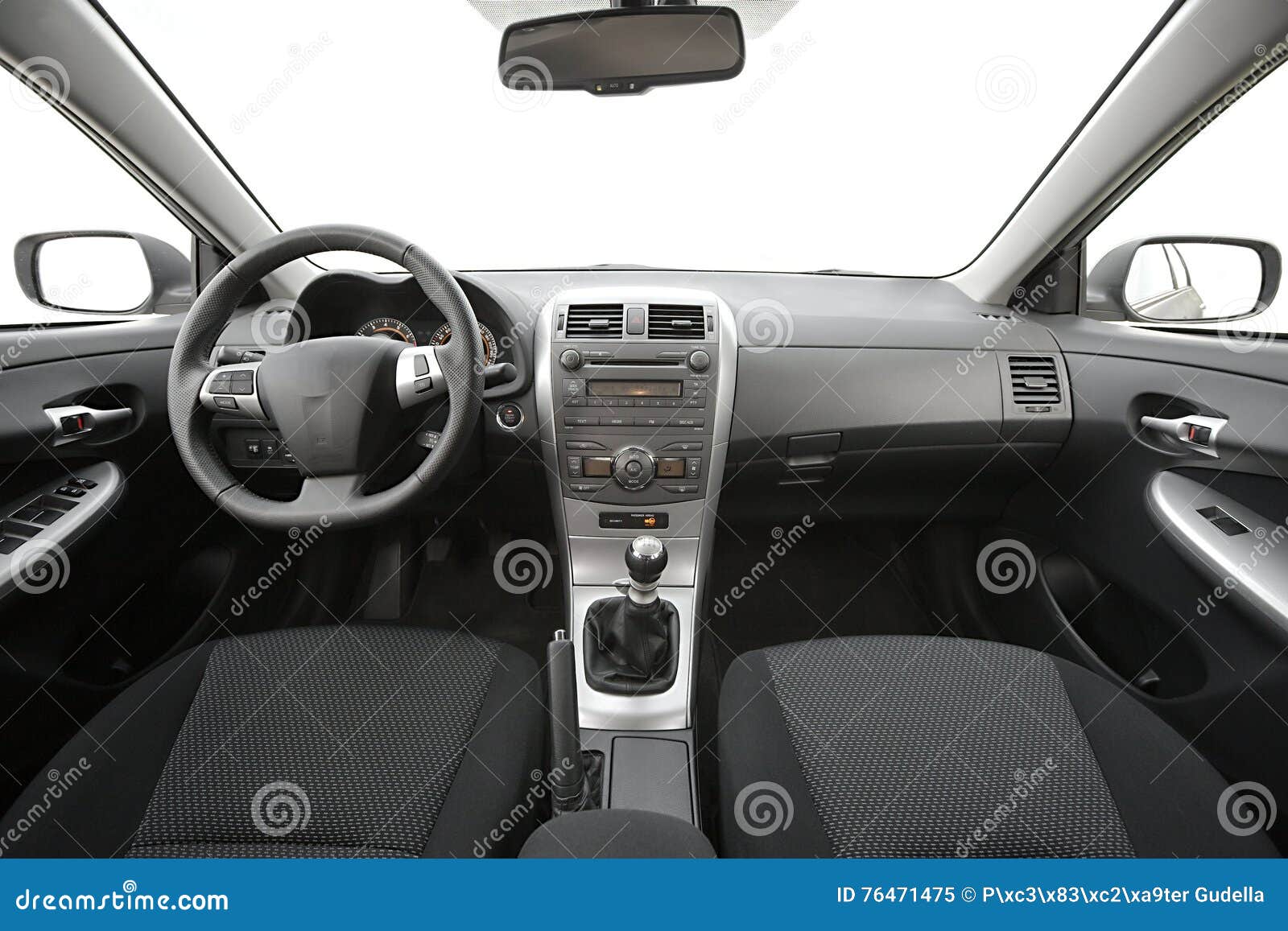 Car Interior View stock image. Image of passenger, dashboard - 76471475