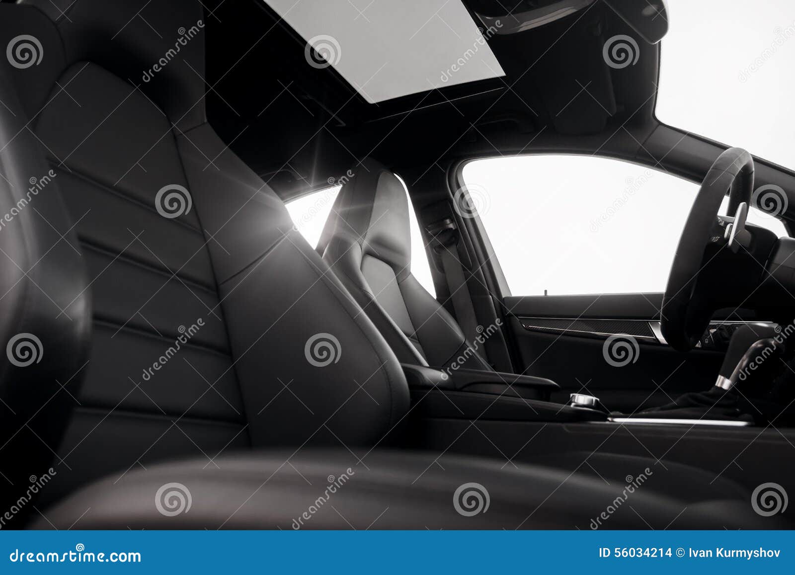Car Interrior with Sunshine Mercedes-benz Stock Photo - Image of ...