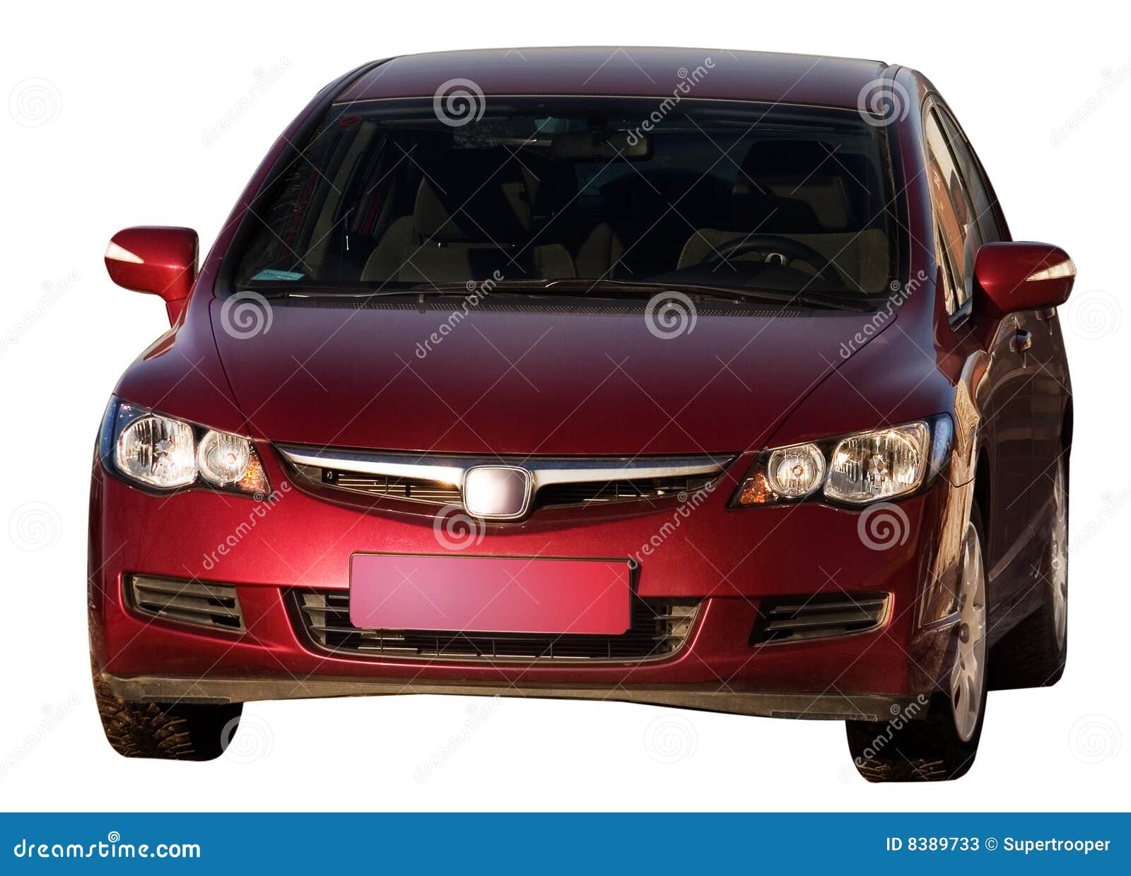 Car isolated stock image. Image of cherry, color, aggressive - 8389733