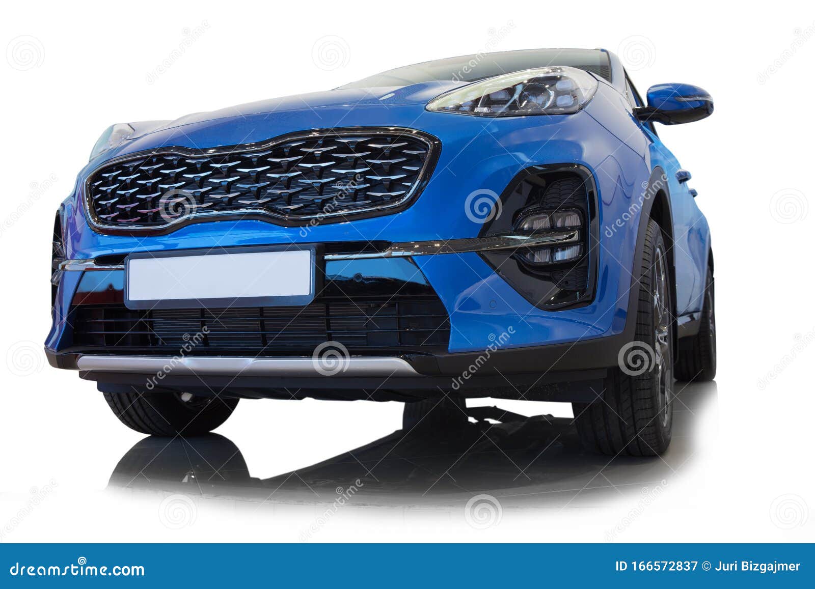 Car Isolated on a White Background Stock Image - Image of background ...