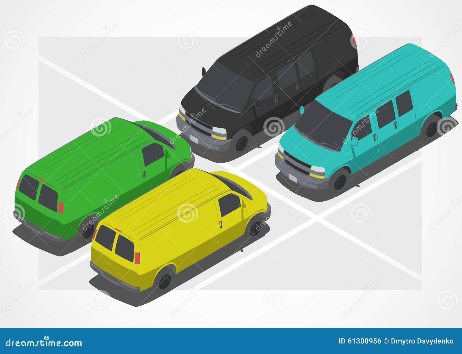 Car for Isometric world stock vector. Illustration of rear - 61300956