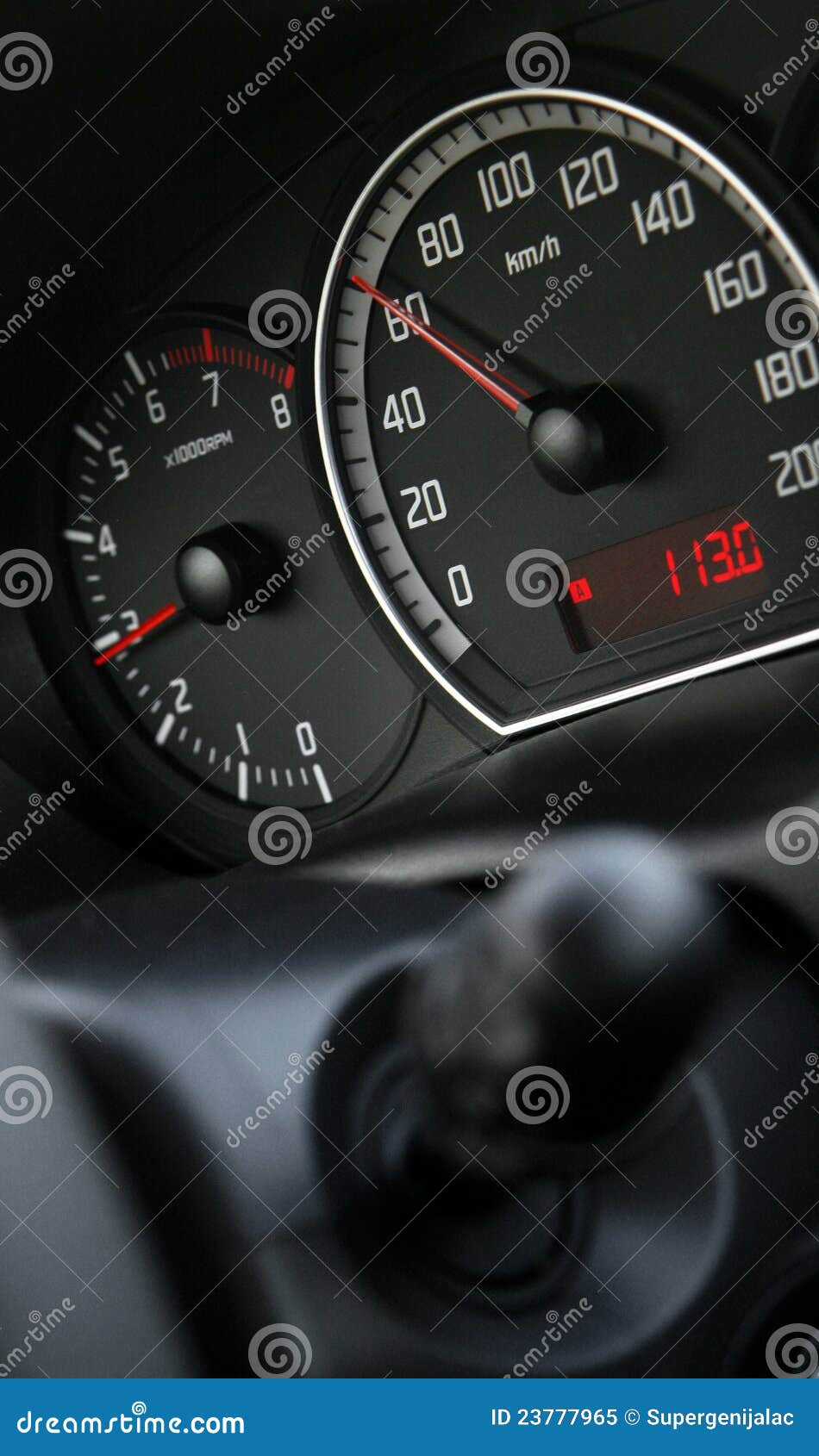 Car istruments stock image. Image of inside, revolution - 23777965