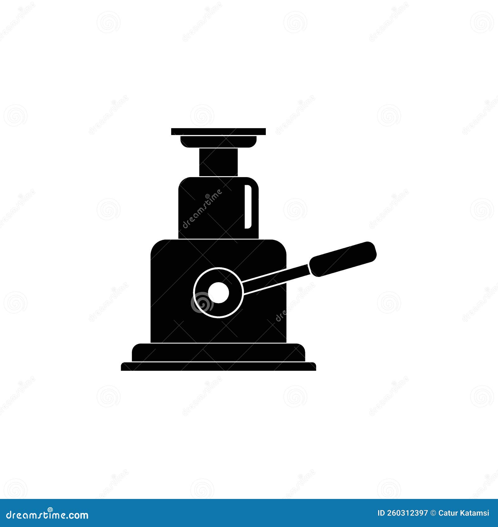 Car jack icon logo vector stock illustration. Illustration of metal ...