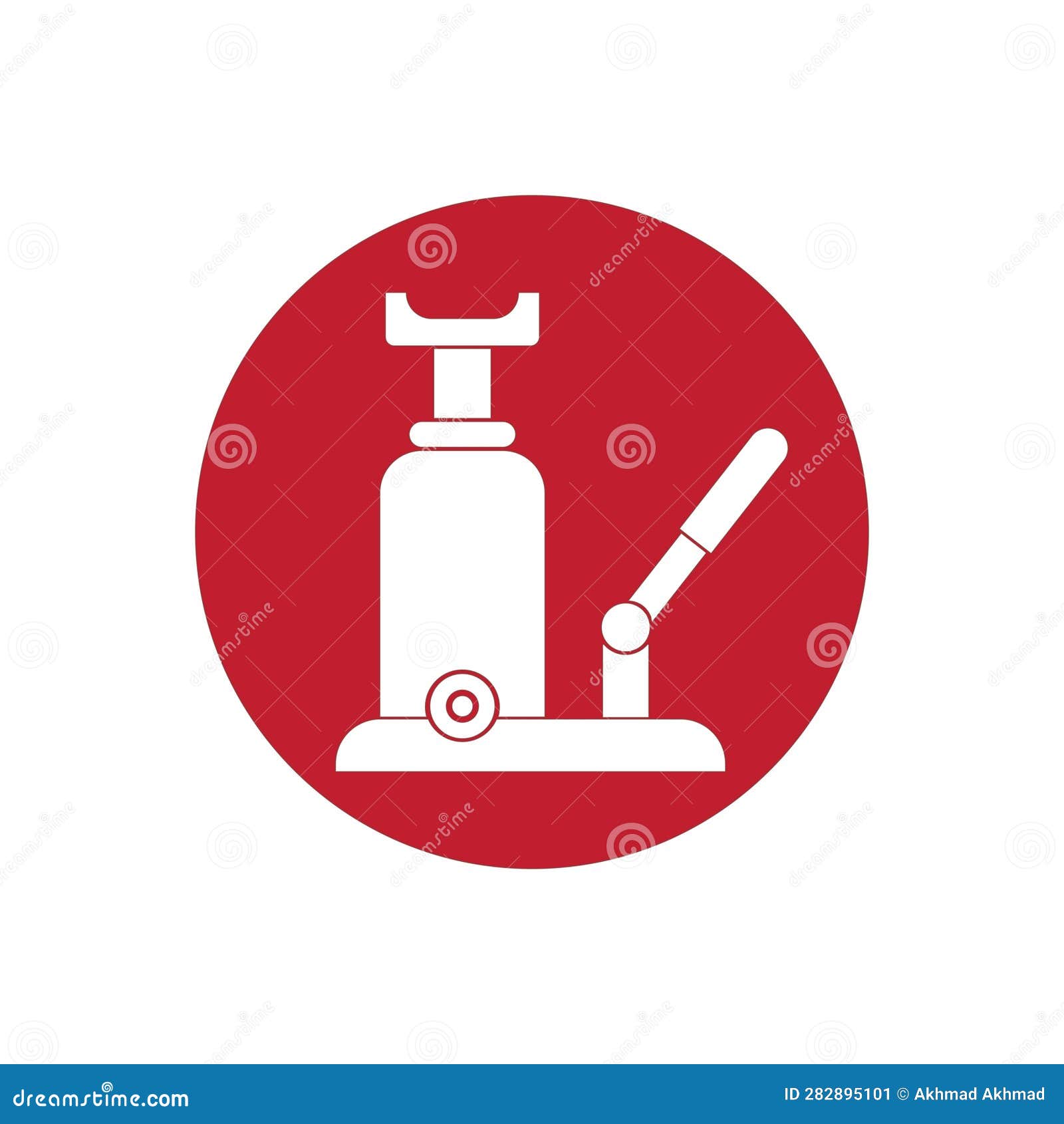 Car jack icon stock vector. Illustration of equipment - 282895101