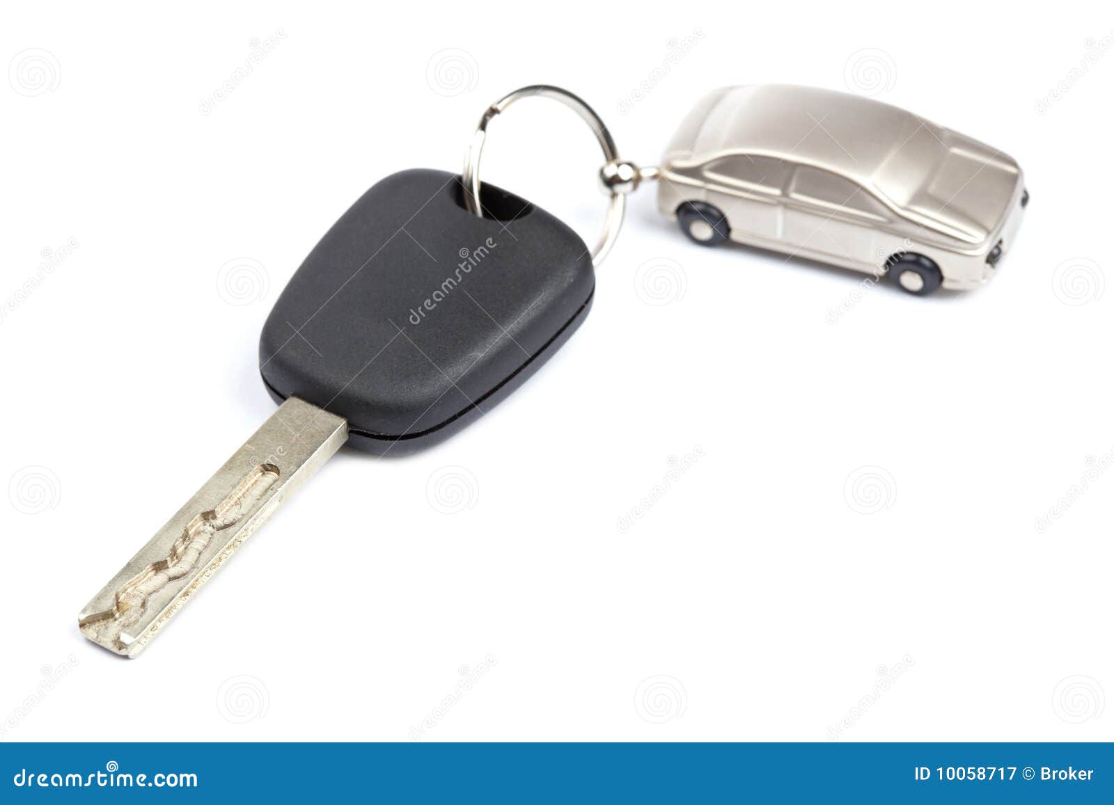 Car key stock image. Image of protection, isolated, keychain - 10058717