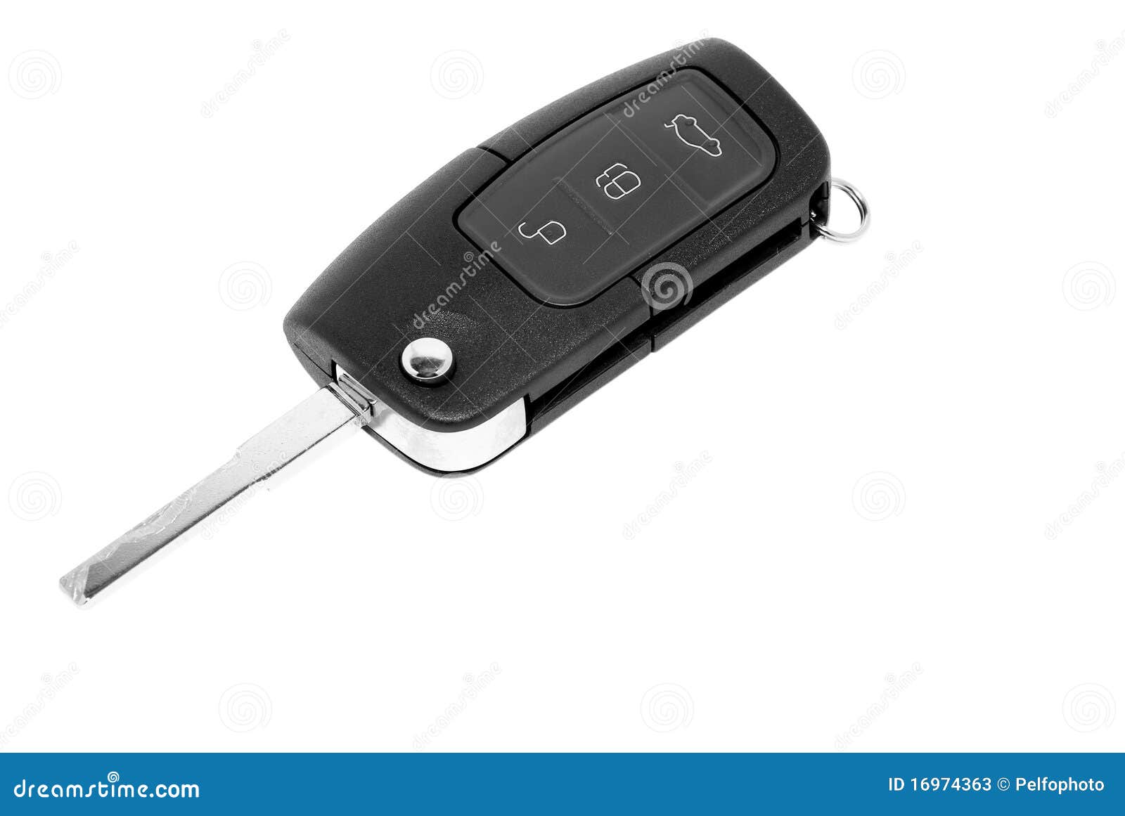 Car Key. stock image. Image of electronics, chrome, code - 16974363