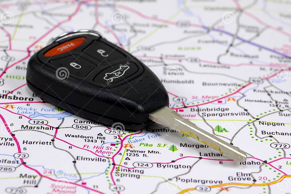 Car Key 2 stock image. Image of button, roadmap, lock, inlock - 106959