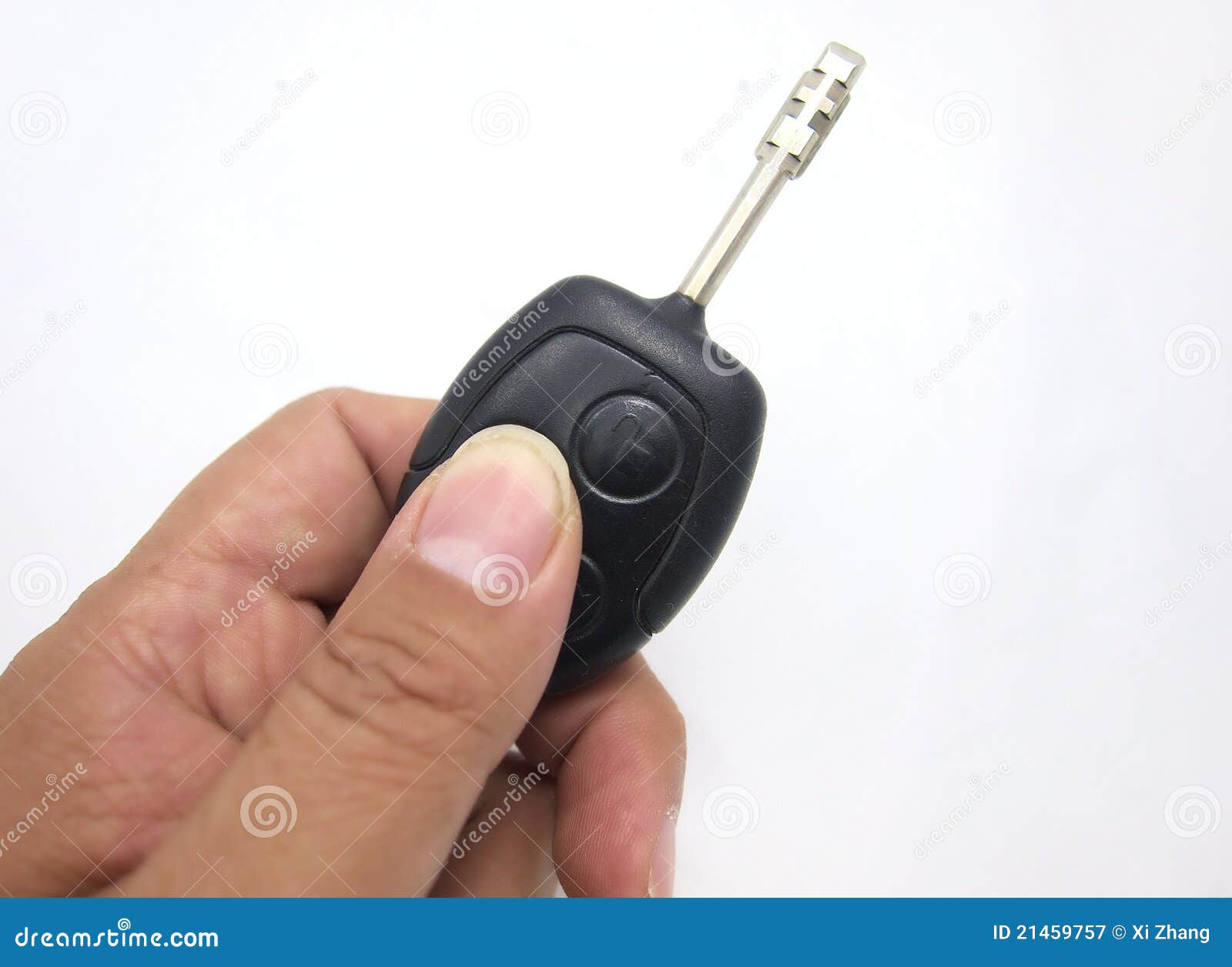 Car key stock image. Image of control, hand, vehicle - 21459757