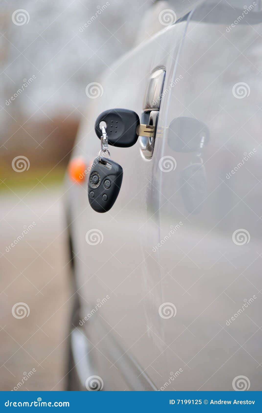 Car key stock image. Image of lock, system, doorknob, door - 7199125