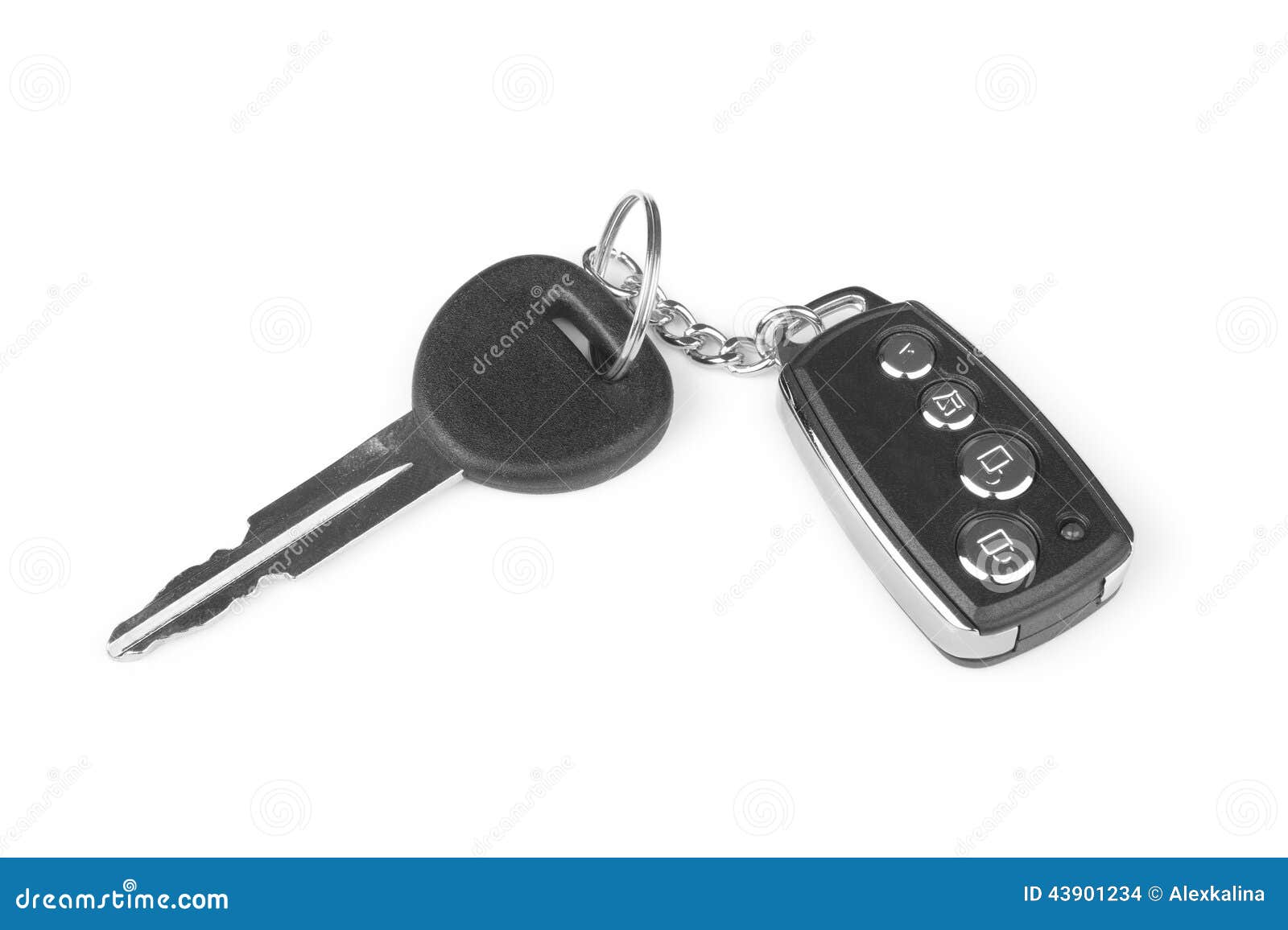 Car key with alarm stock photo. Image of keychain, concepts - 43901234