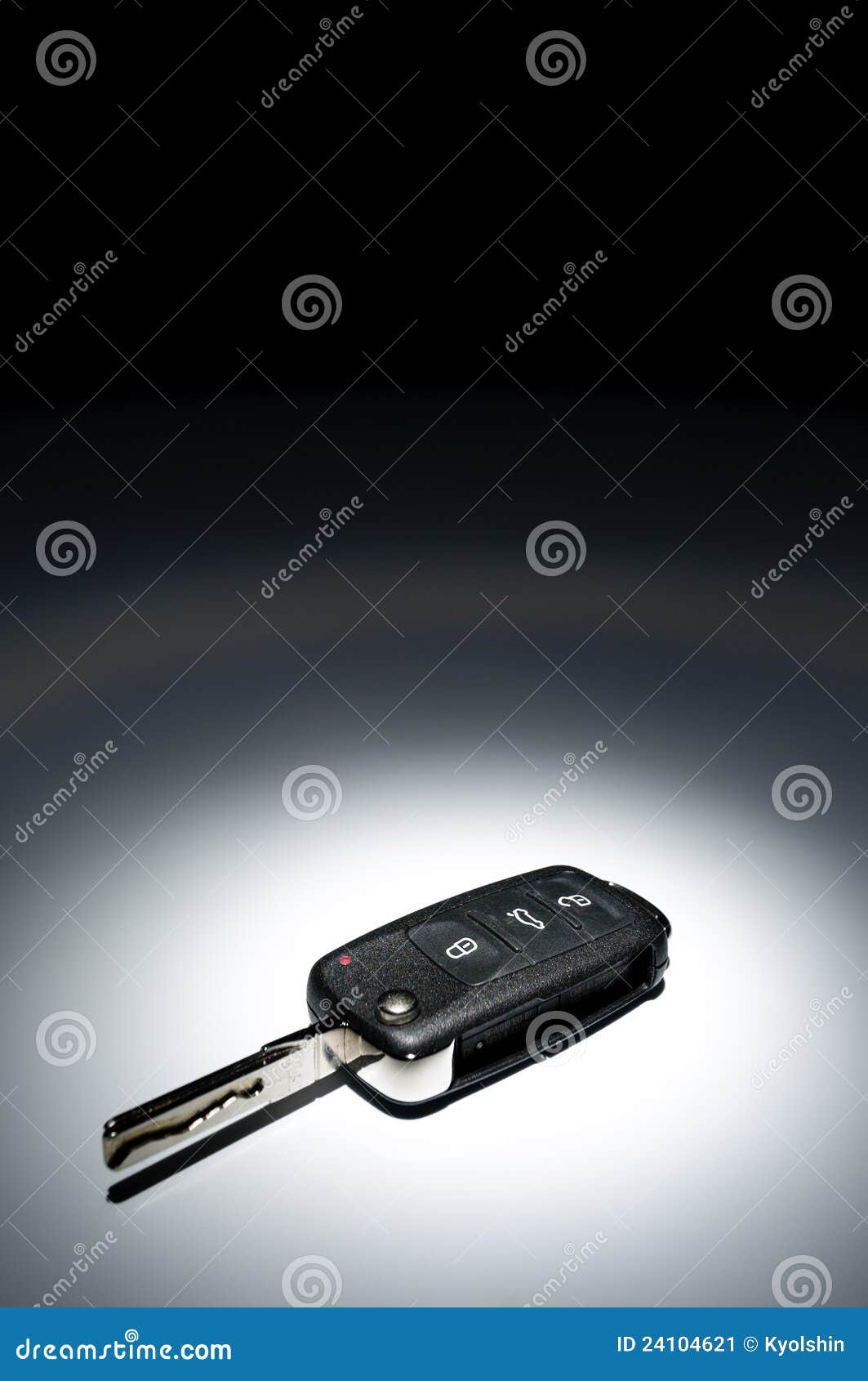 Car key on dark background stock image. Image of modern - 24104621