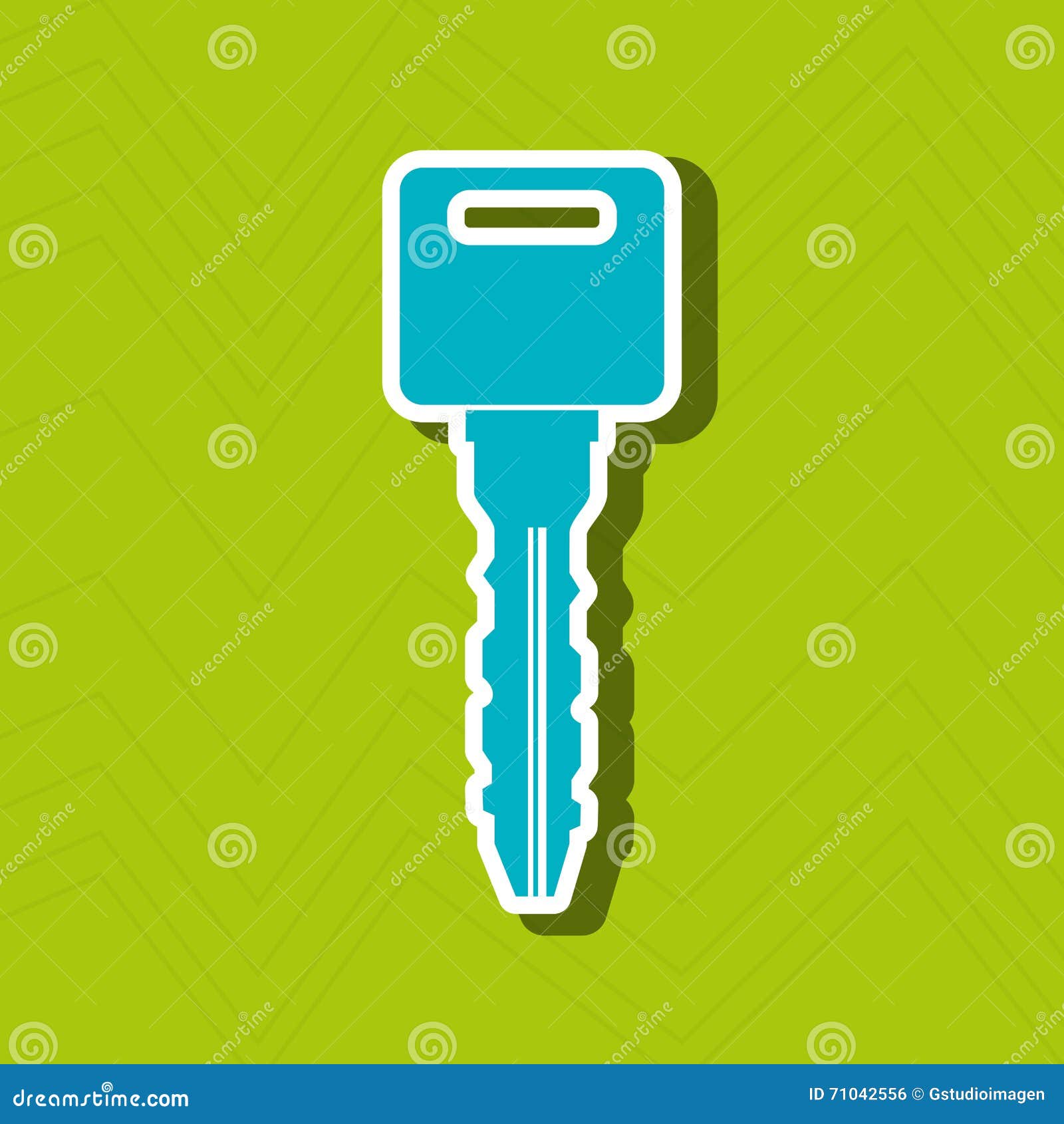 Car key design stock illustration. Illustration of start - 71042556