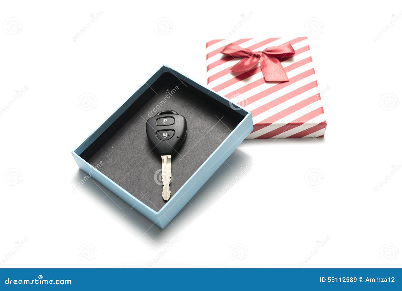 Car key and gift box stock image. Image of abstract, button - 53112589
