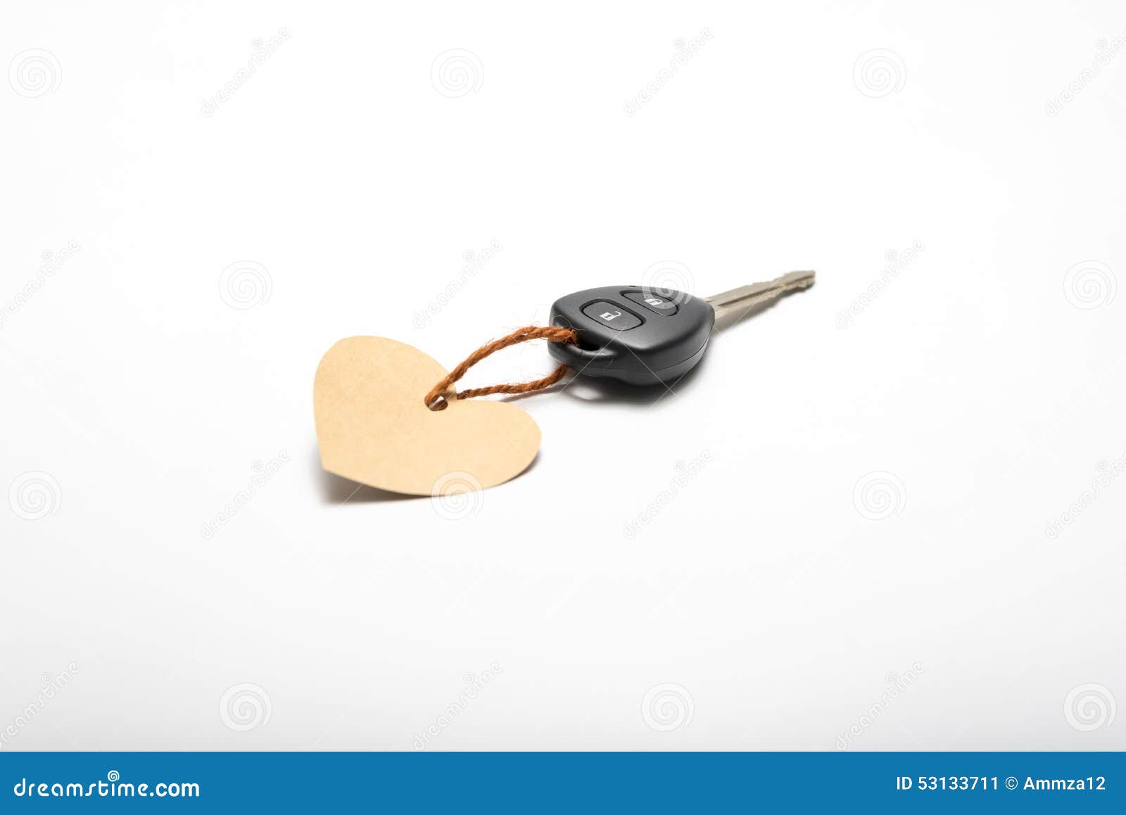 Car key and heart tag stock image. Image of price, material - 53133711