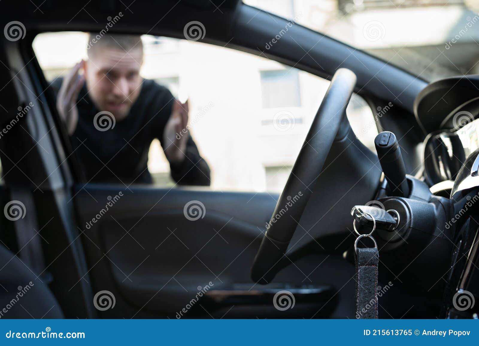 Car Key Lockout stock image. Image of inside, locked - 215613765