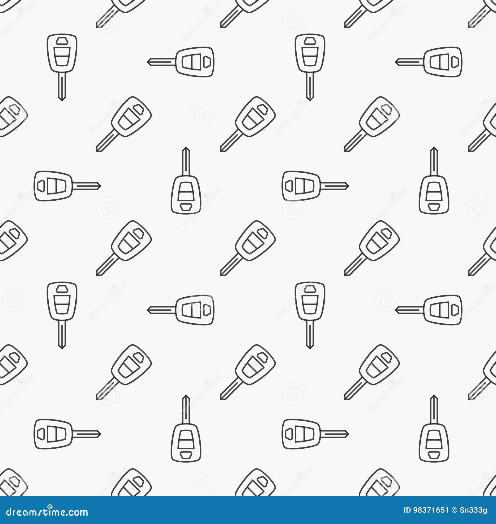 Car key minimal pattern stock vector. Illustration of modern - 98371651