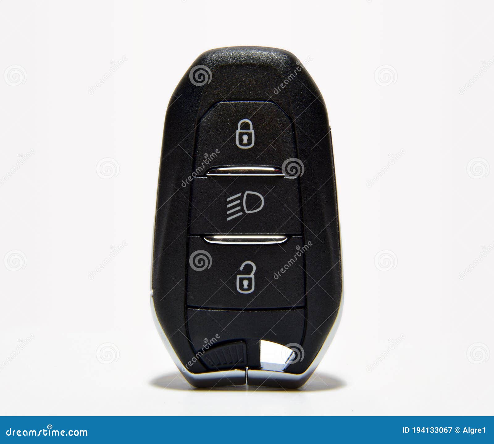 Car Key with Remote Central Locking Stock Image - Image of open, alert ...
