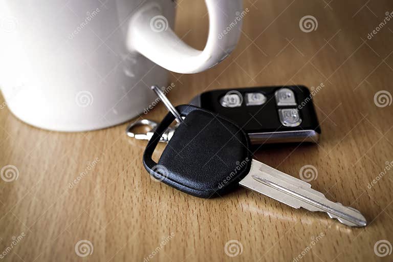 Car Key on a Table stock photo. Image of people, auto - 58728086
