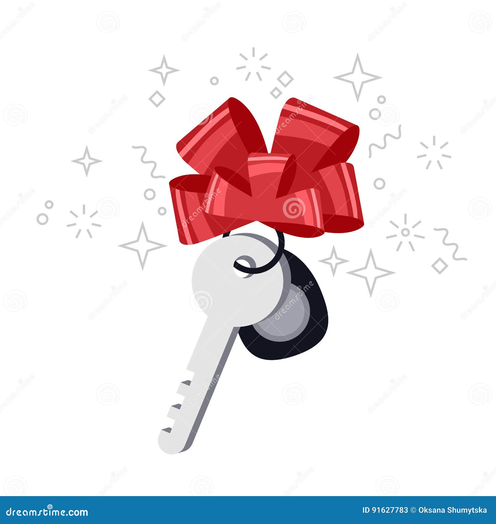 Car Keys Clipart Black And White Christmas