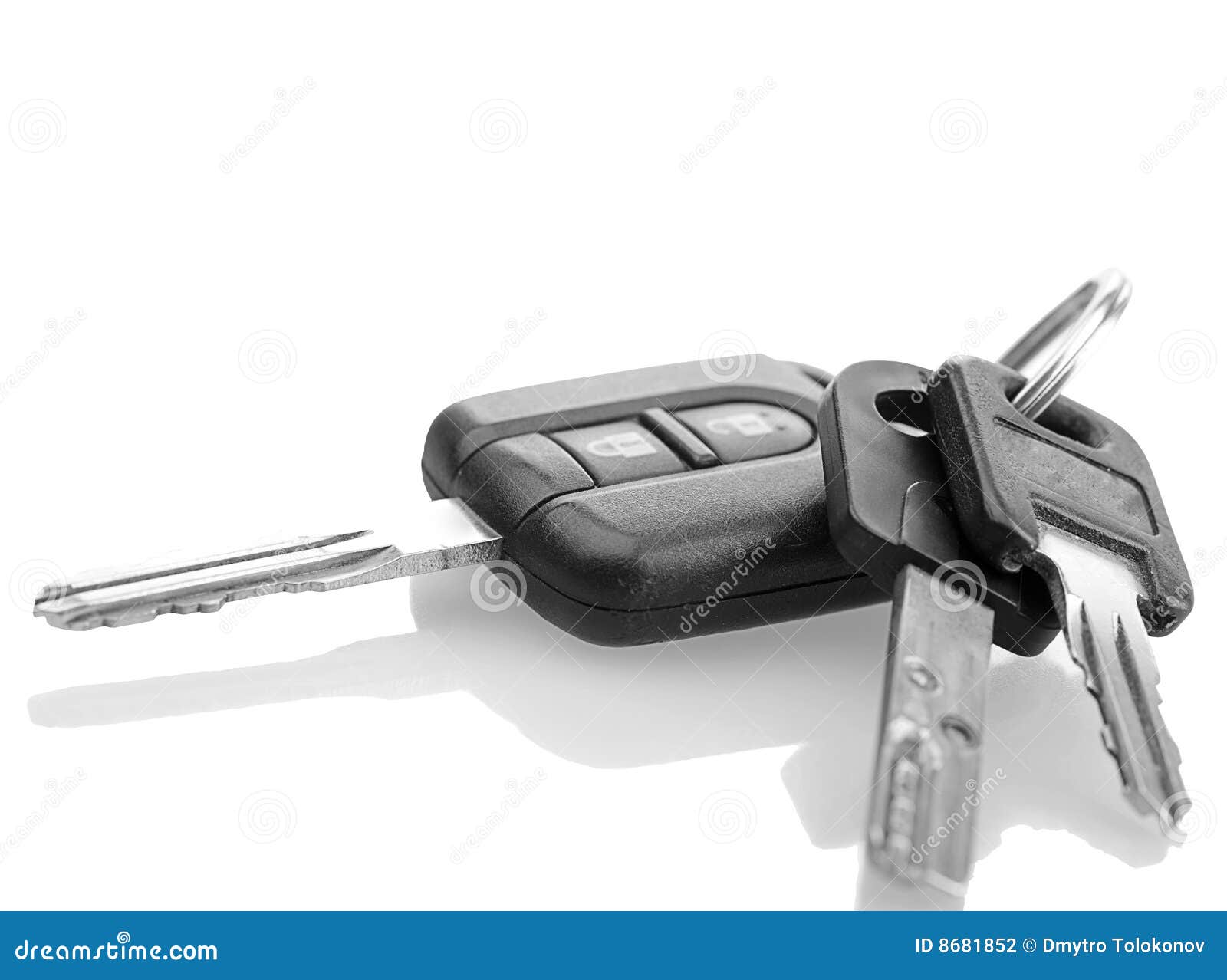 Car Keys stock photo. Image of entry, studio, path, white - 8681852