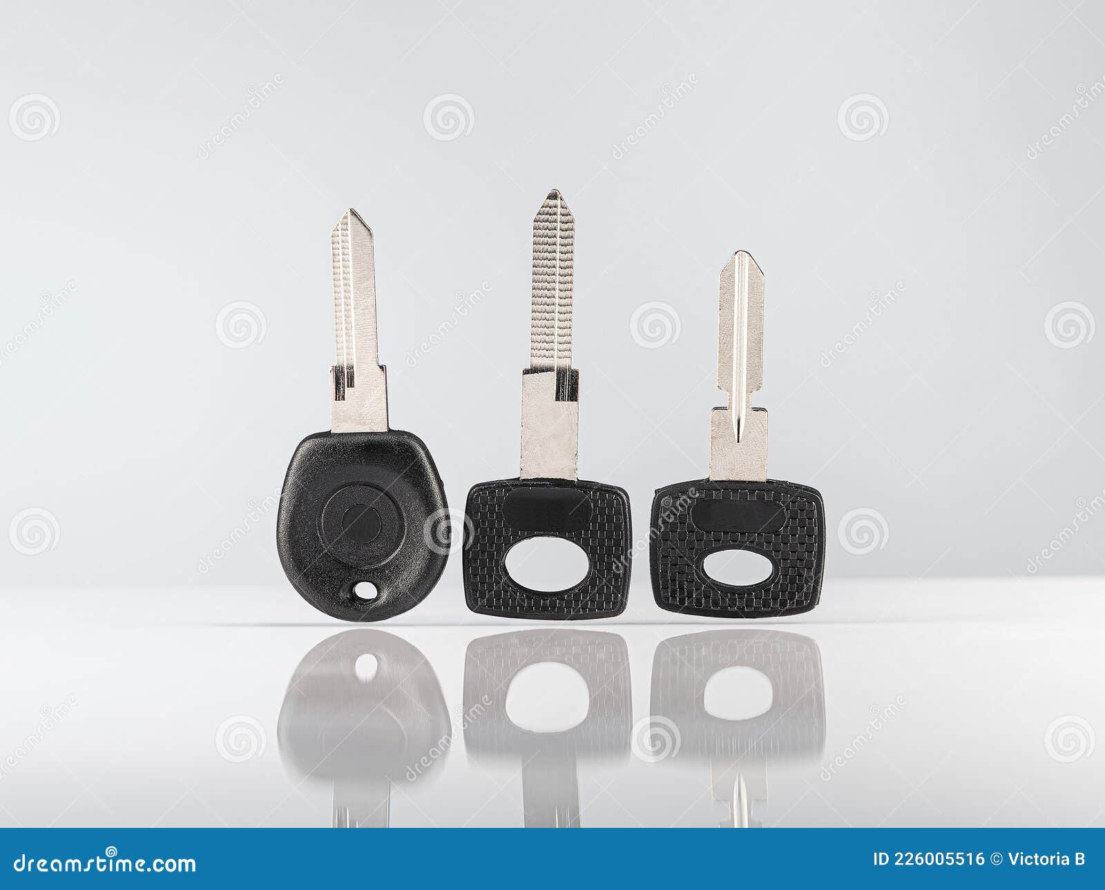 Car Keys Isolated on White Background Stock Photo - Image of automotive ...