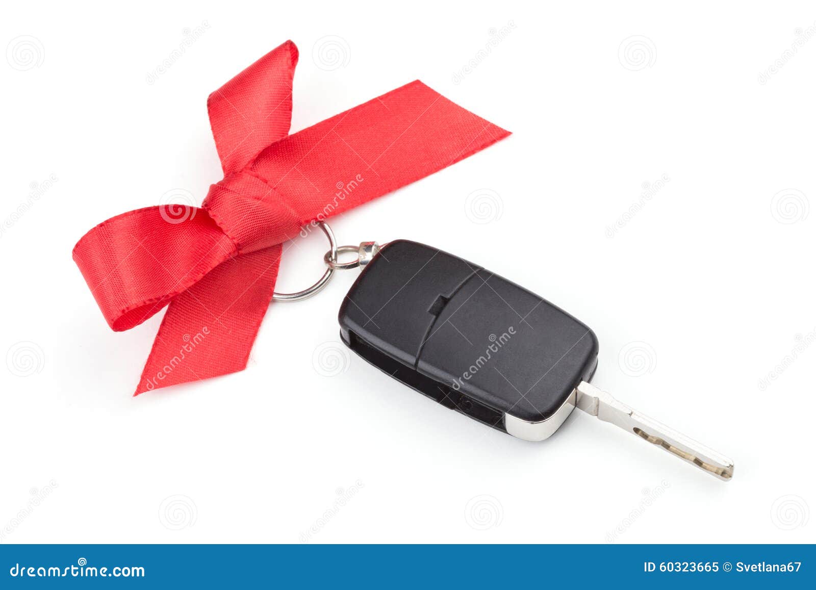 Car keys with red bow stock image. Image of selling, property - 60323665