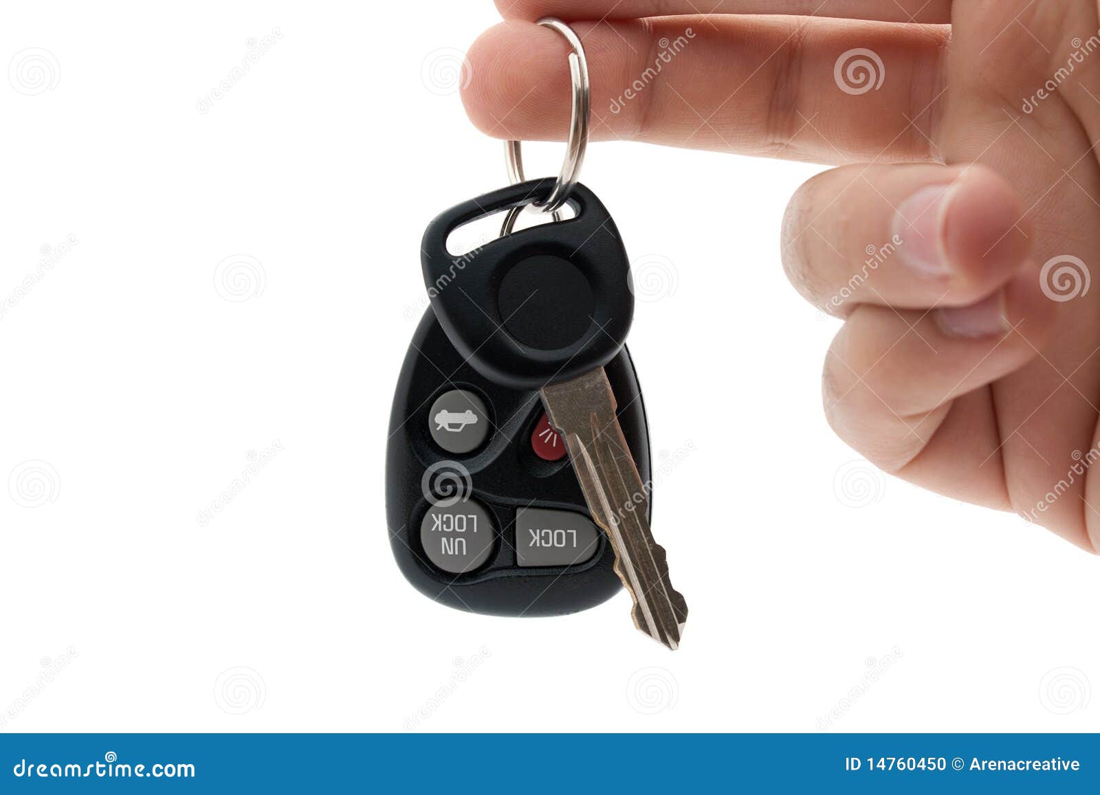 Car Keys and Remote stock photo. Image of inserting, automobile - 14760450