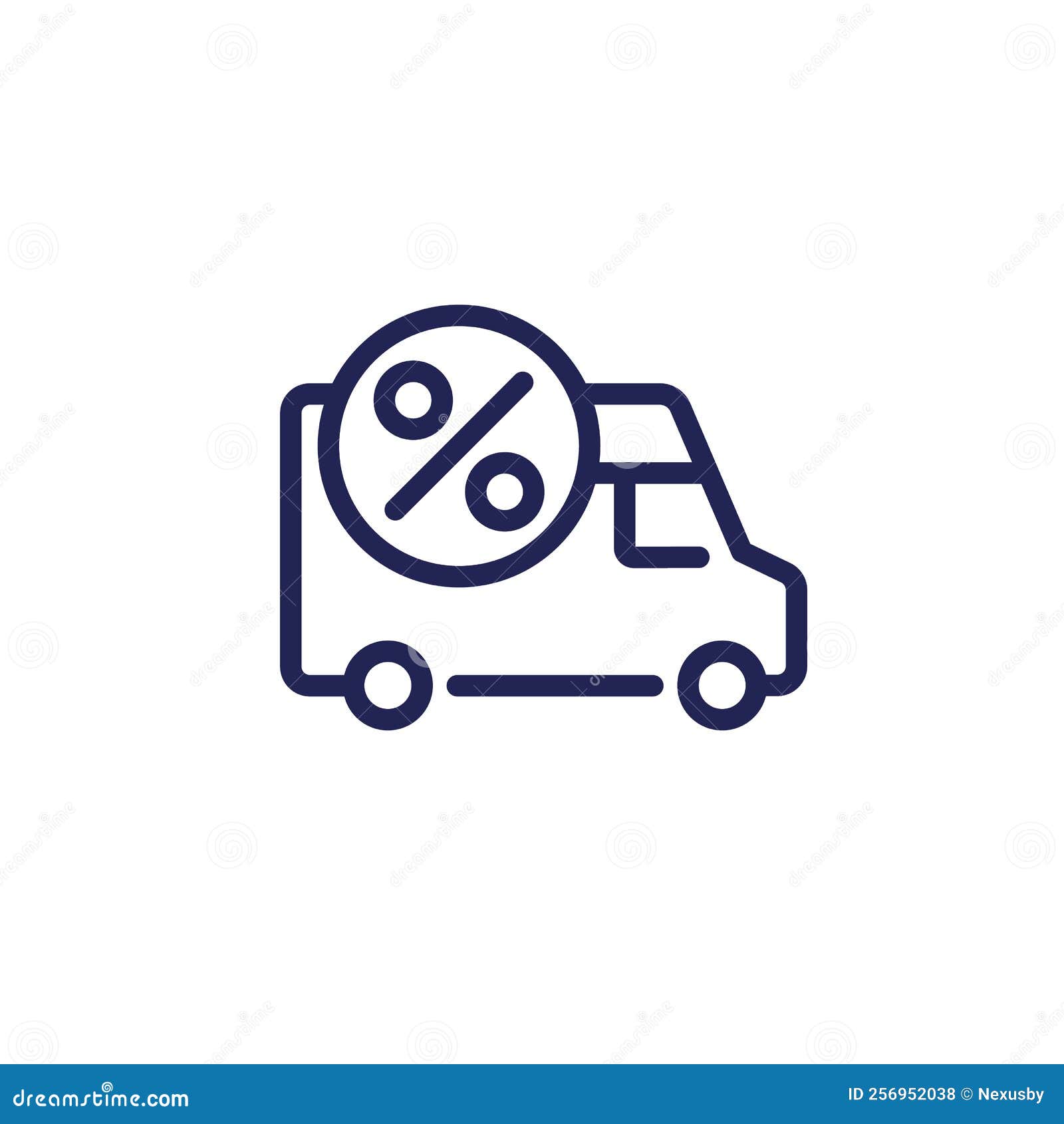 Leasing Line Icon. Monochrome Simple Leasing Outline Icon For Templates ...
