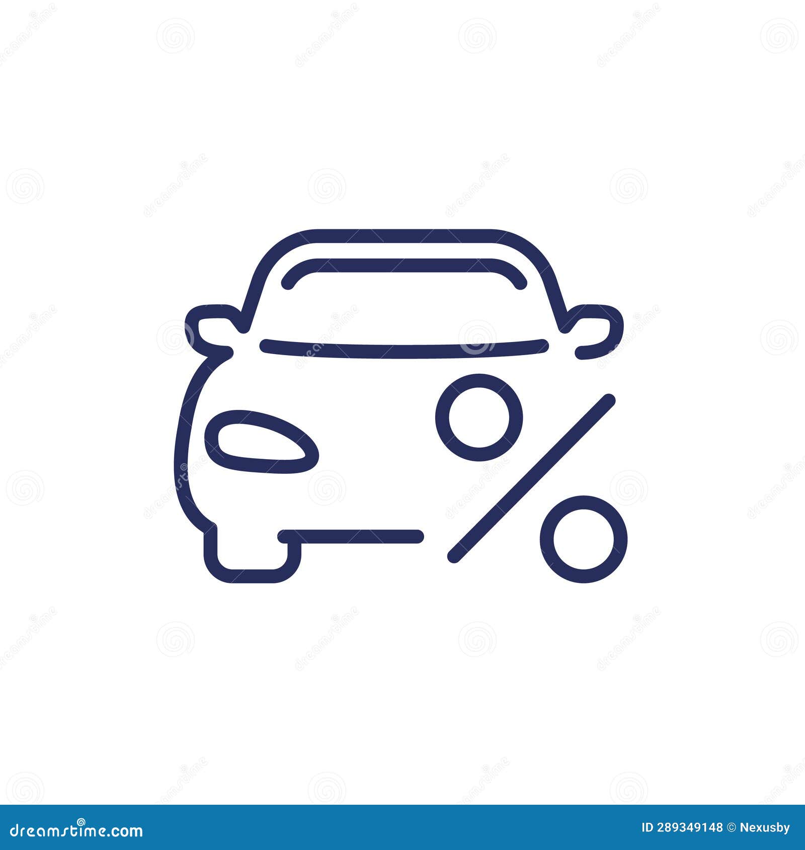 Leasing Line Icon. Monochrome Simple Leasing Outline Icon For Templates ...