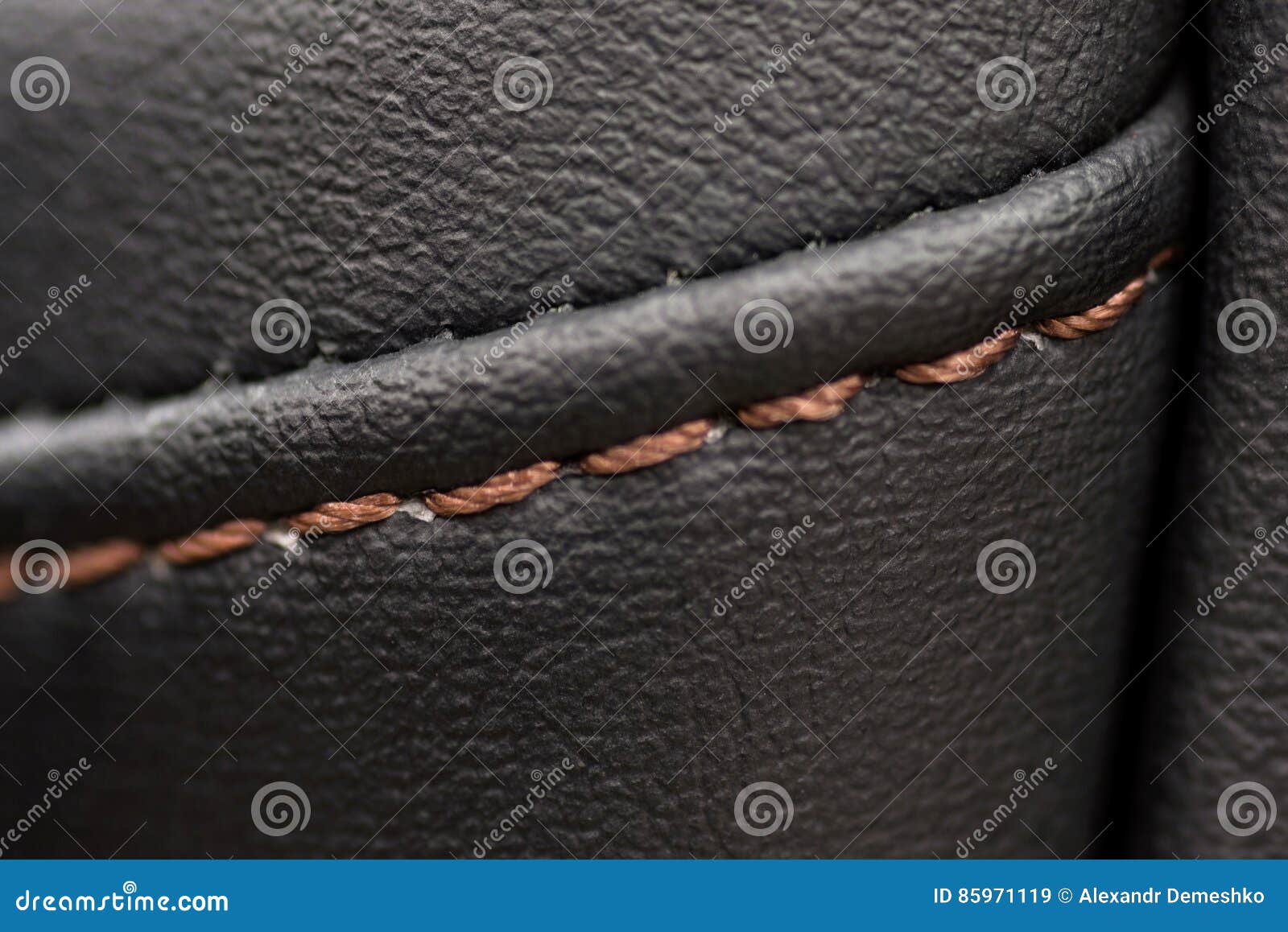 Car leather material. stock image. Image of grain, detail - 85971119