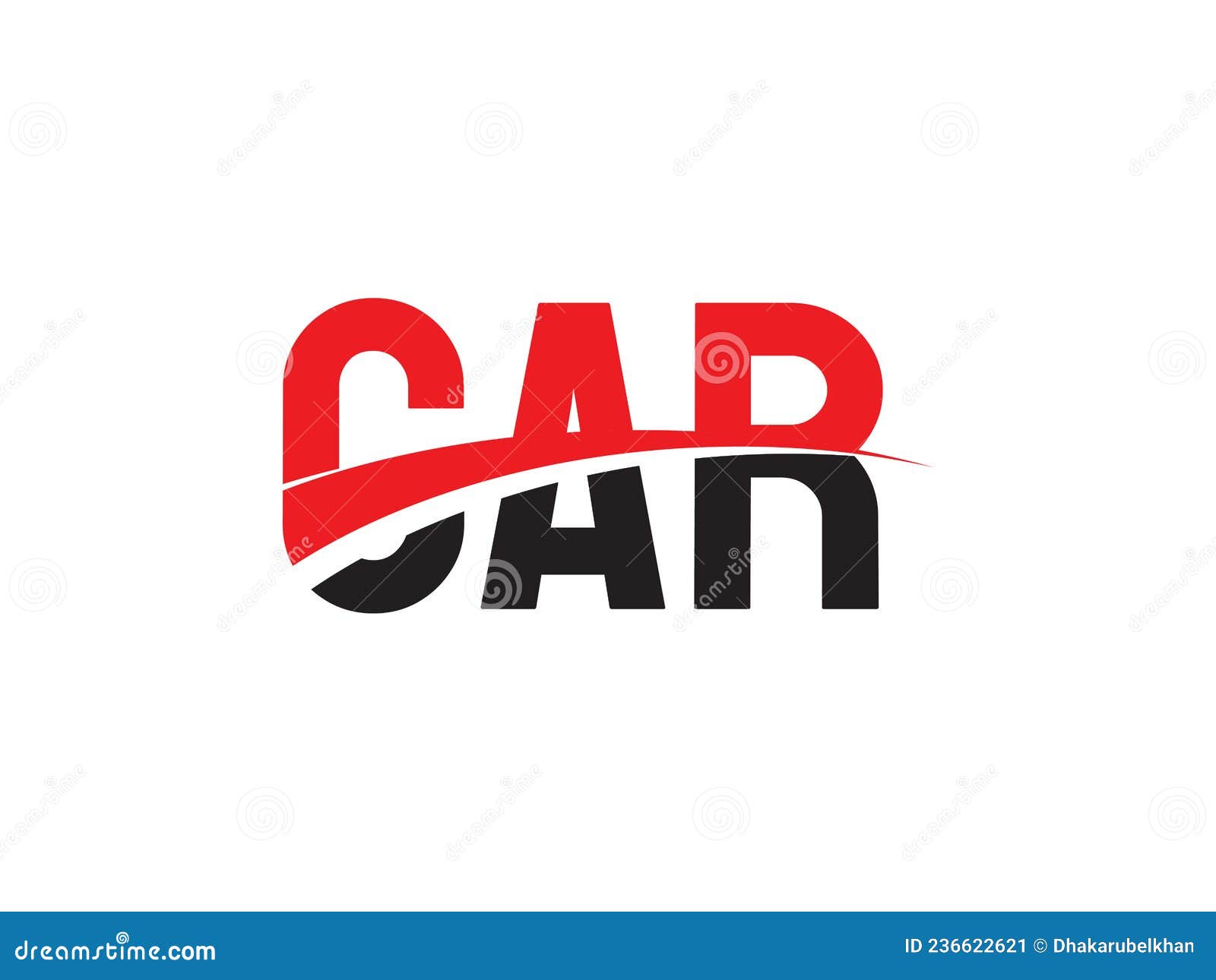 CAR Letter Initial Logo Design Vector Illustration Stock Vector ...