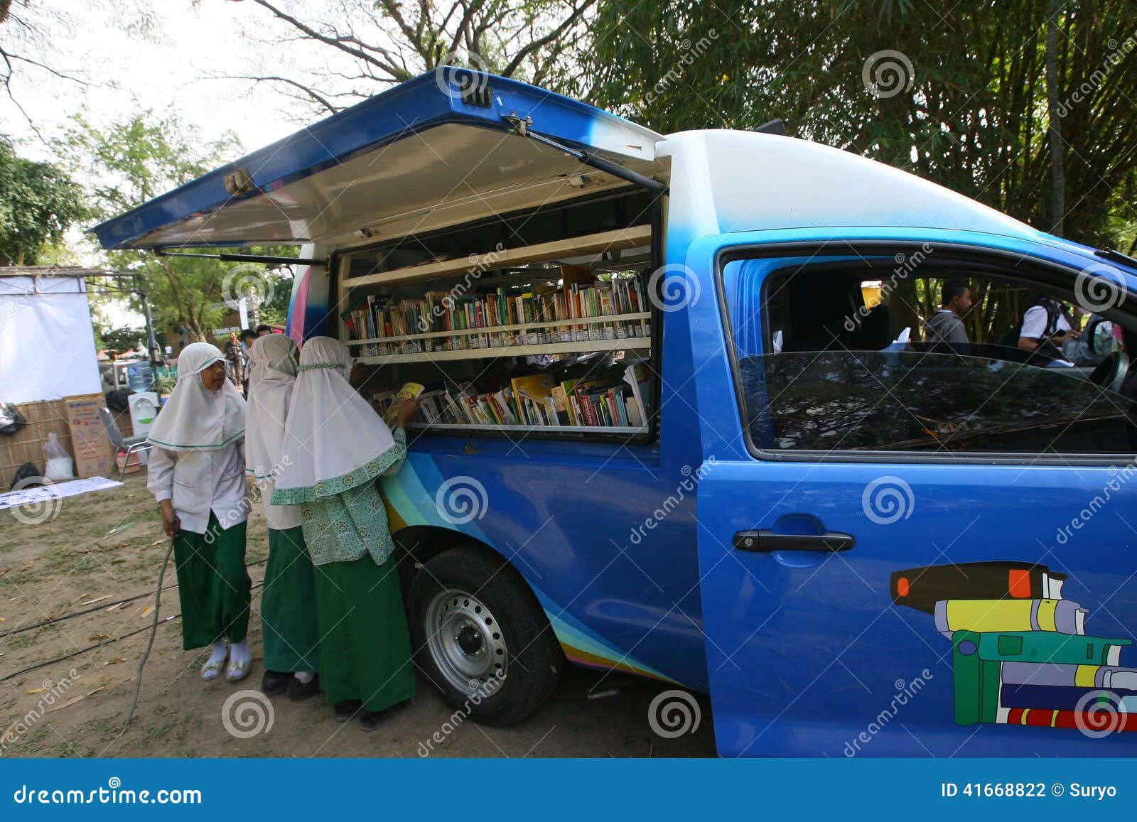 Car library editorial photography. Image of indonesia - 41668822