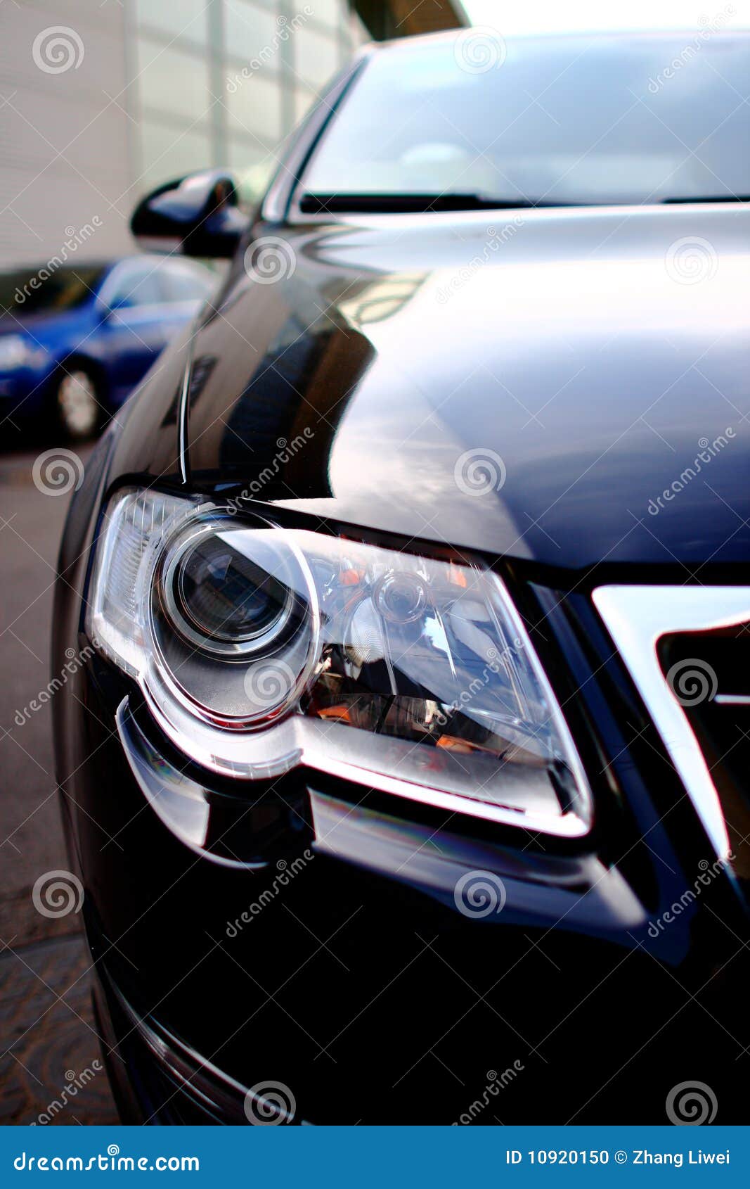 Car light stock photo. Image of automobile, front, bright - 10920150
