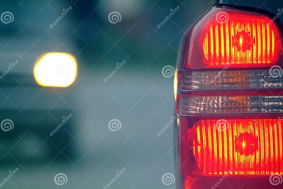Car light stock image. Image of luxuries, luxury, stopped - 255057