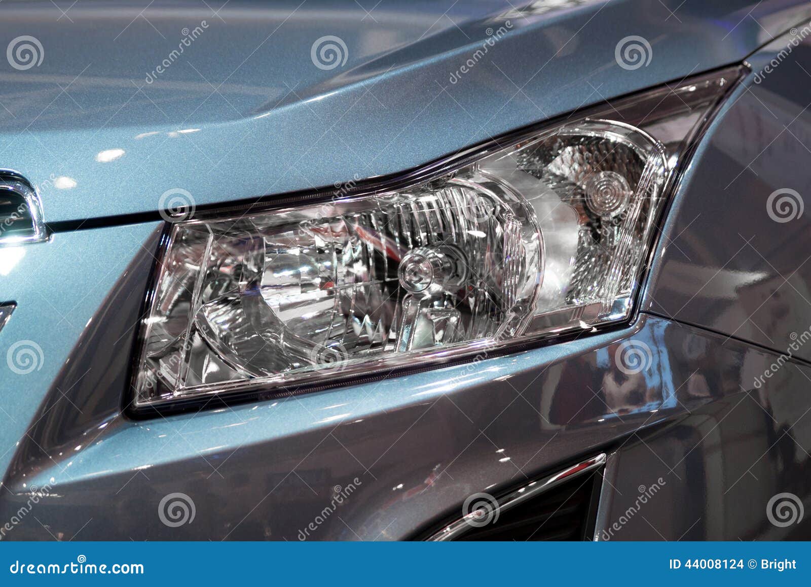 Car Light stock photo. Image of metallic, front, reflective - 44008124