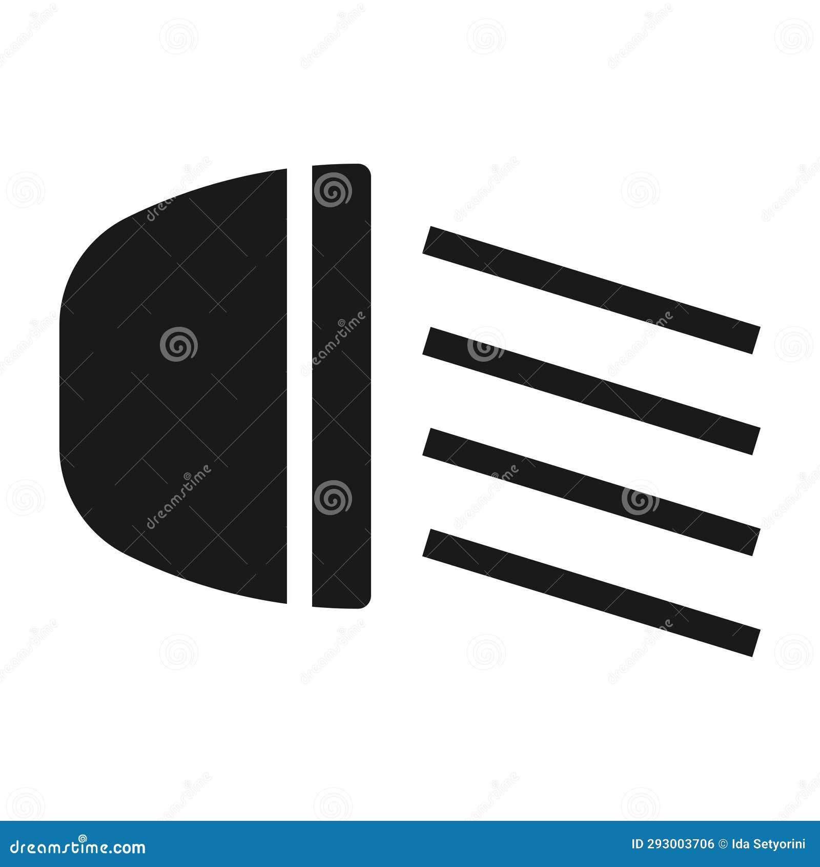 Car light icon vector stock illustration. Illustration of headlight ...