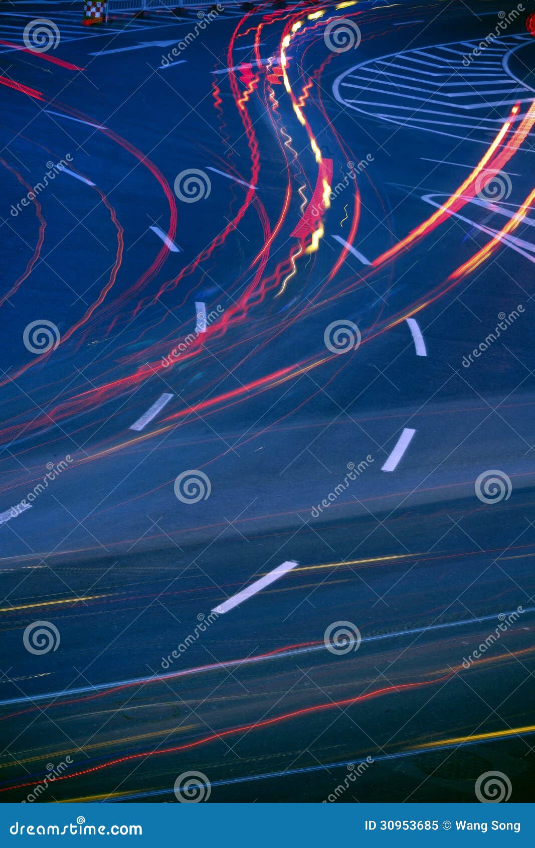 Car light track stock image. Image of cityscape, move - 30953685