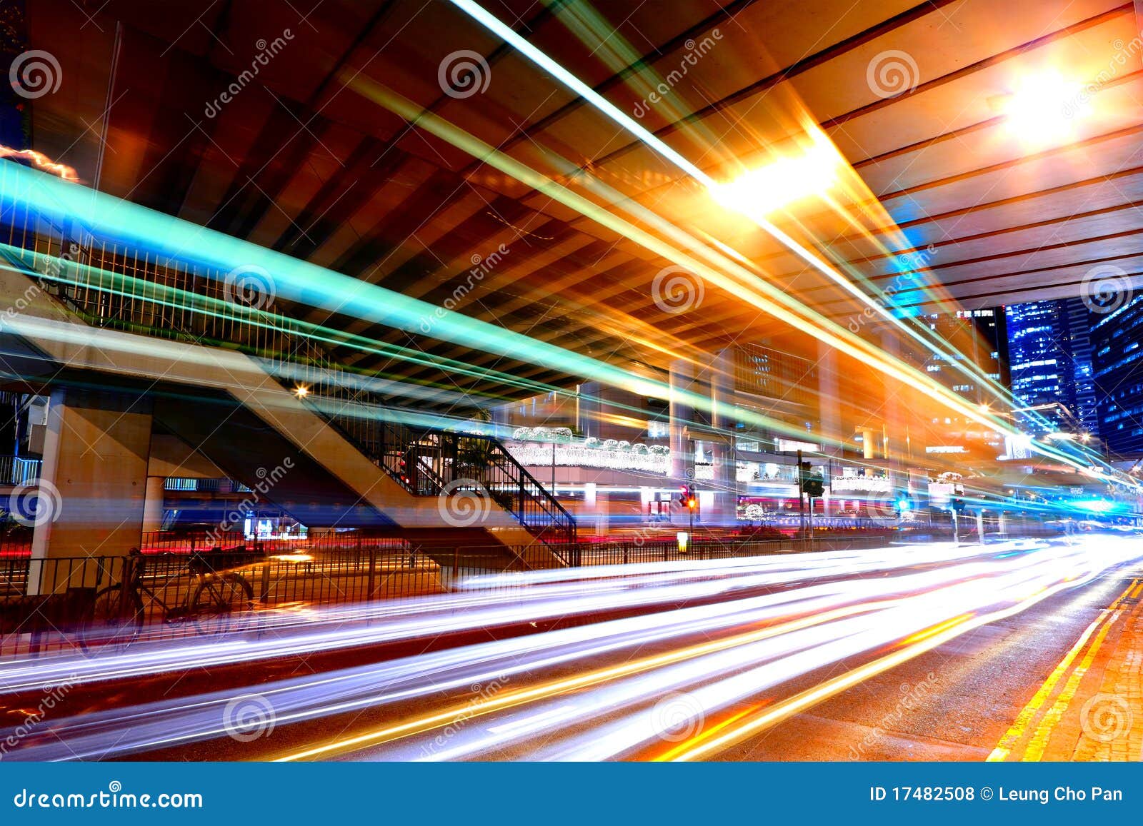 Car light trails stock photo. Image of metropolitan, capital - 17482508