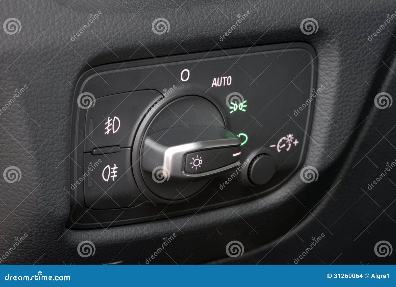 Car lighting switch stock photo. Image of protection - 31260064