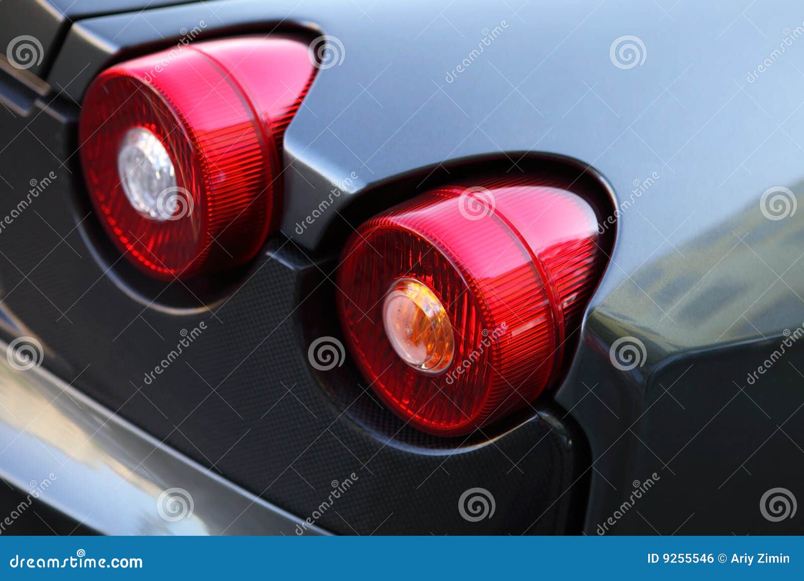 Car Lights Picture. Image: 9255546
