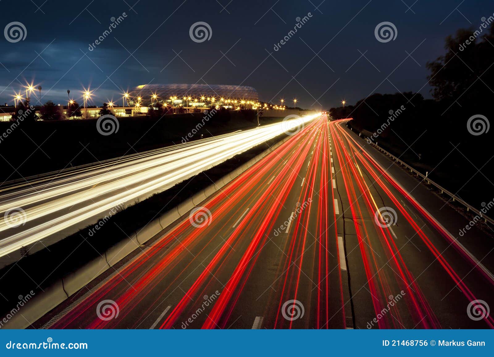 Car lights motion stock photo. Image of lines, hand, blue - 21468756