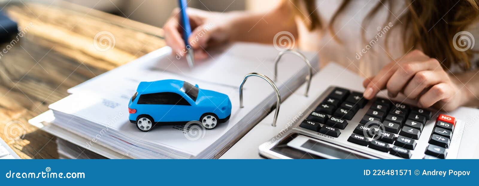 Car Loan and Finance Documents Stock Image - Image of automobile ...