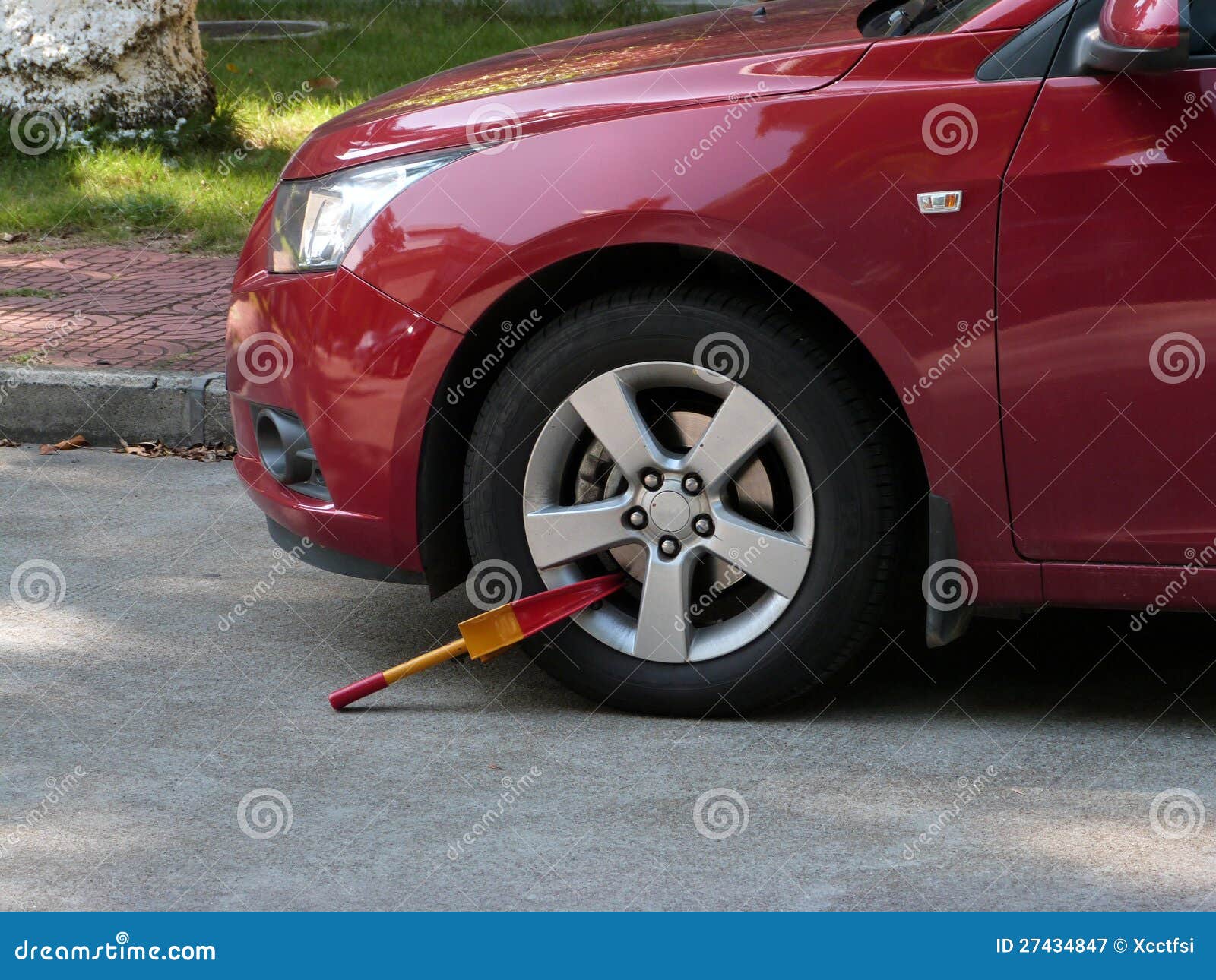 Car locked stock image. Image of break, rule, transportation - 27434847