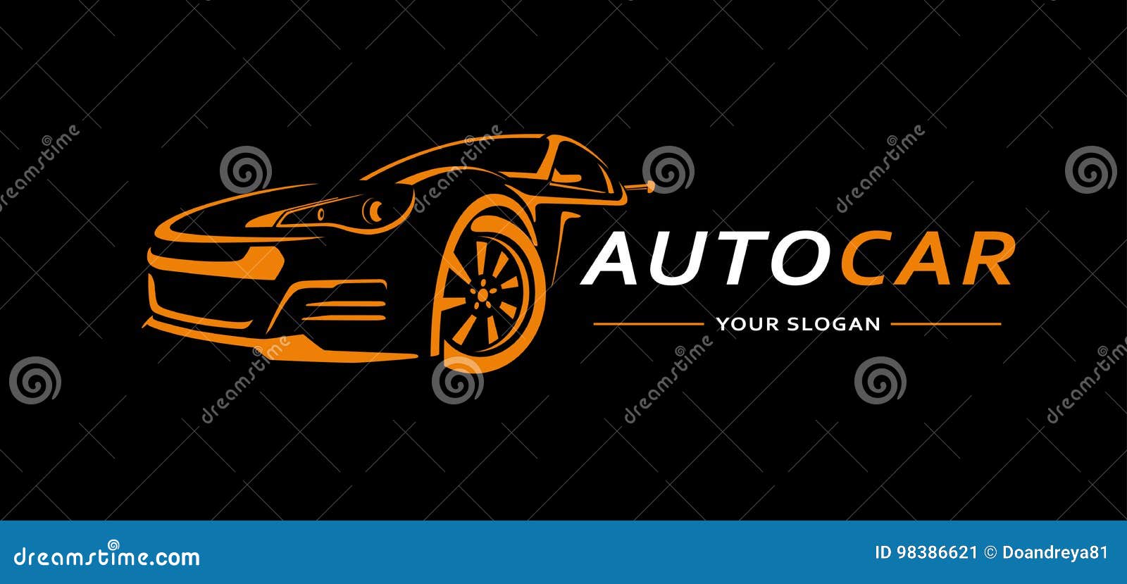 Car Logo Abstract Lines Vector. Vector Illustration Stock Vector ...