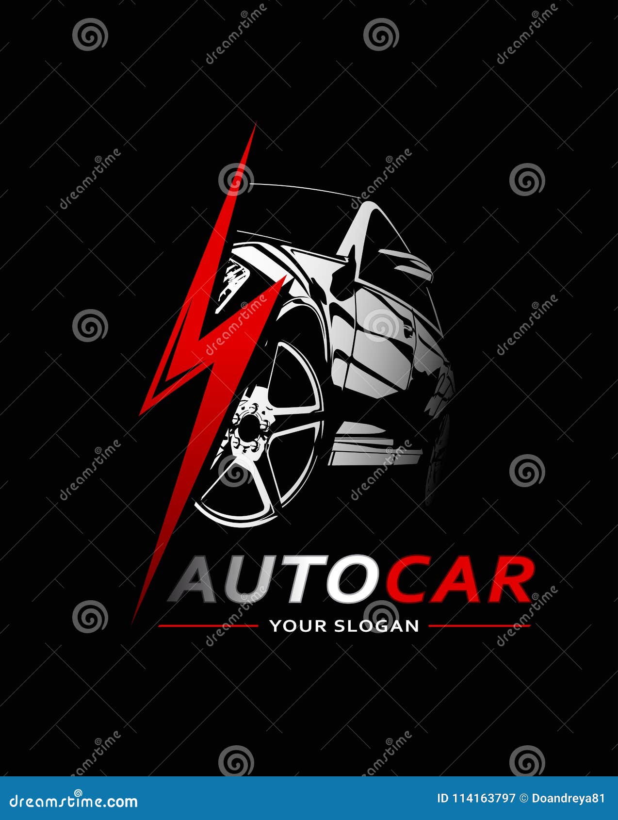 Car Logo Abstract Lines Vector. Vector Illustration Stock Vector ...