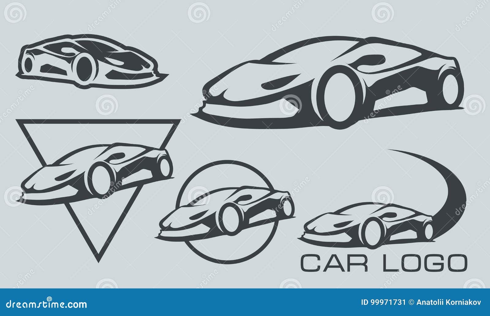 Car Logo stock vector. Illustration of fast, abstract - 99971731